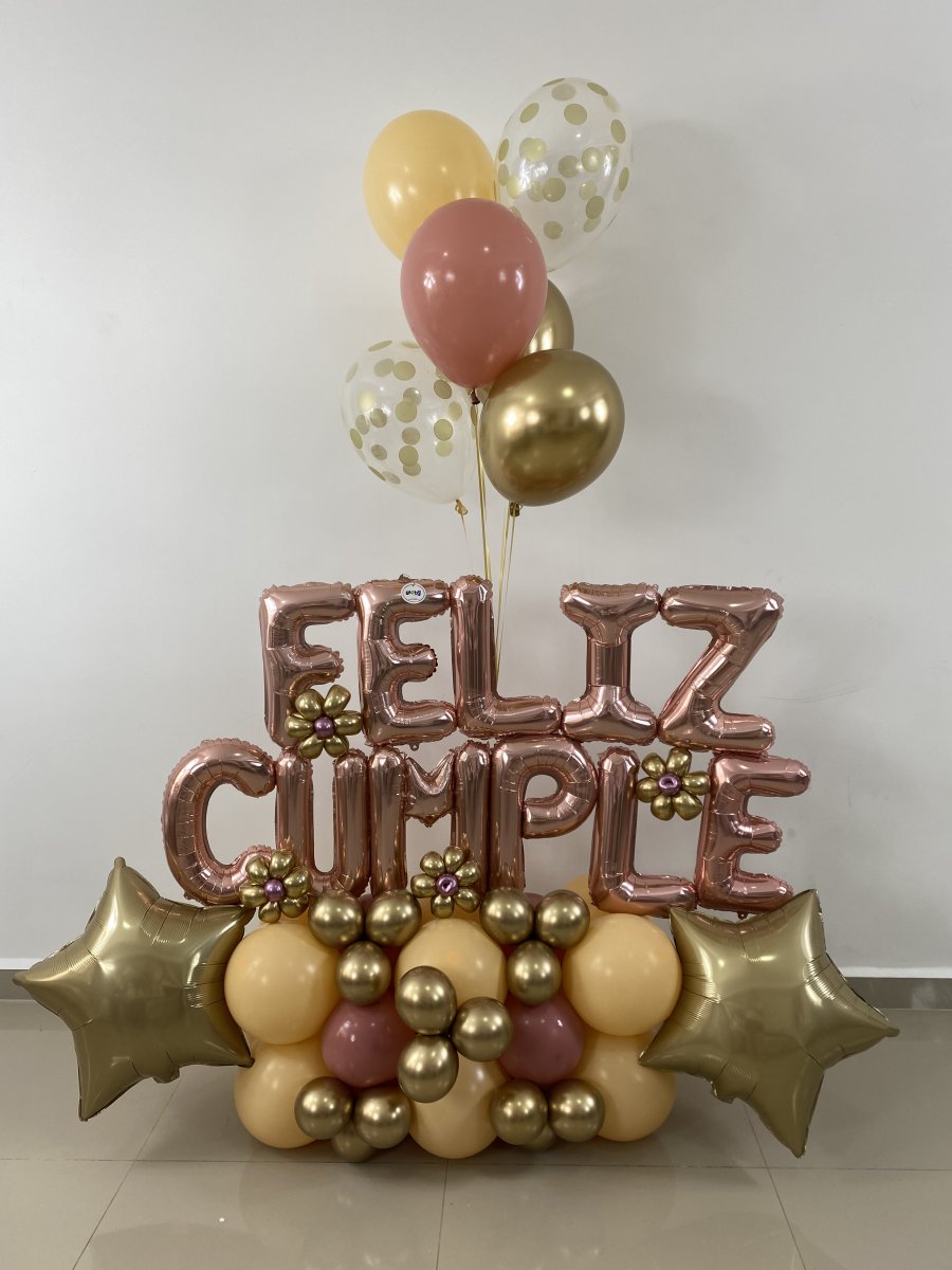 BOUQUET FELIZ CUMPLE – Globos Colombia